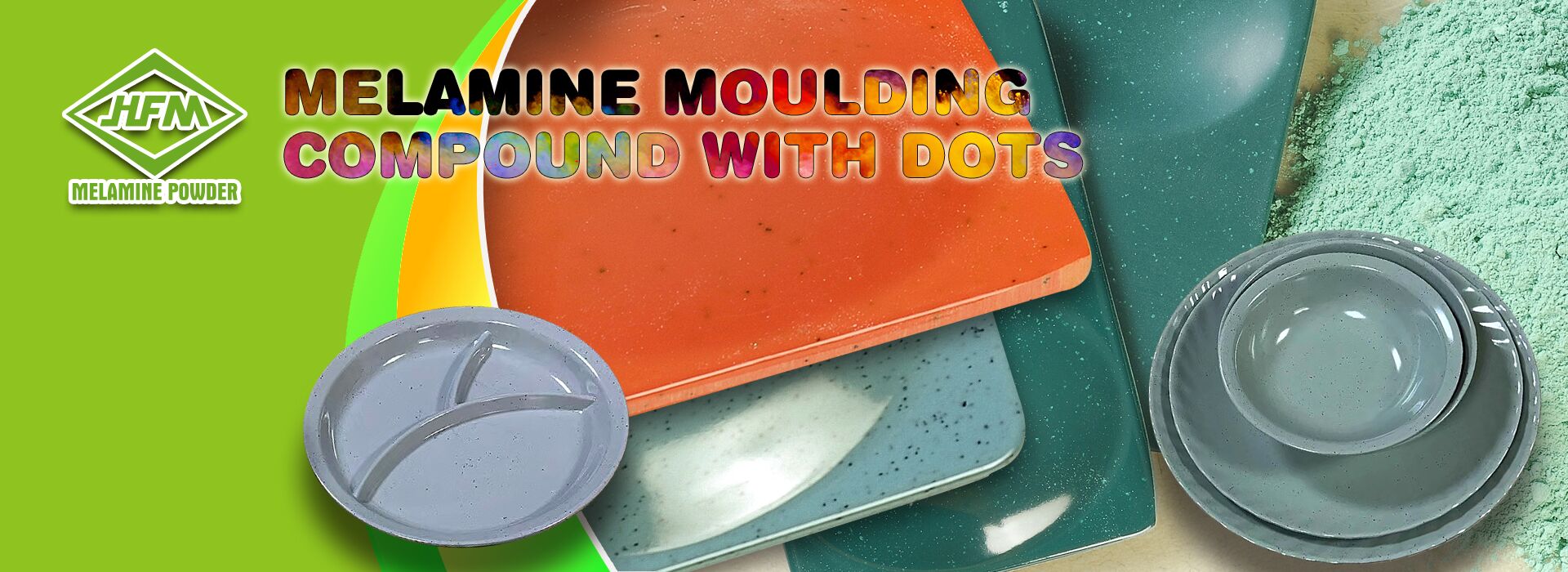 Melamine Glazing Powder, Melamine Mouldings, Mf Resin Powder - Huafu